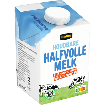 Jumbo Houdbare Halfvolle Melk 500ML bestellen? | Jumbo