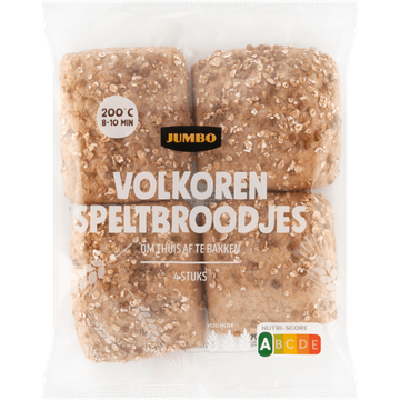 Jumbo - Volkoren Speltbroodjes - 4 Stuks bestellen? | Jumbo