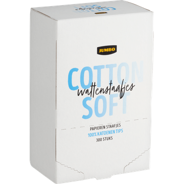 Jumbo Cotton Soft Wattenstaafjes 300 Stuks bestellen? | Jumbo