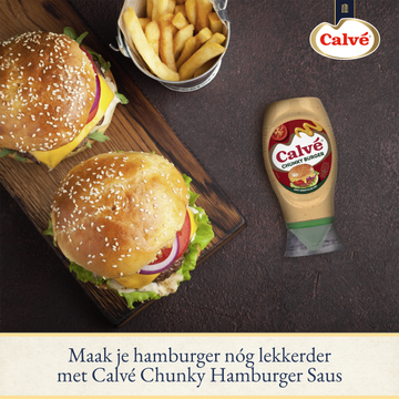 Calvé Knijpfles Chunky Burger Saus 250 ml bestellen? | Jumbo
