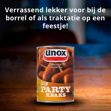 Unox Knakworsten Kip Party Knaks 400 g bestellen? | Jumbo