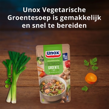 Unox Smaakfavoriet Soep In Zak Vegetarische Groente 570 ml bestellen ...