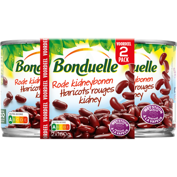 Bonduelle Rode kidneybonen Voordeel 2-pack 2x160g bestellen? | Jumbo