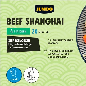 Jumbo Maaltijdpakket Beef Shanghai 4 Personen bestellen? | Jumbo