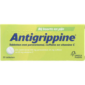 Antigrippine Tabletten bij griep en verkoudheid, 20 stuks bestellen ...