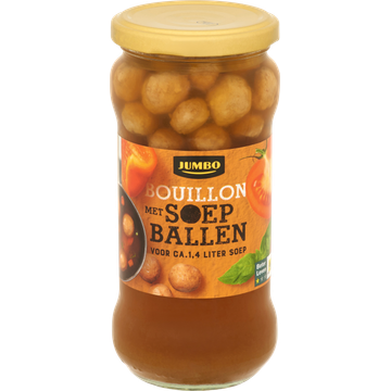 Jumbo Bouillon met Soepballen 340ml bestellen? | Jumbo