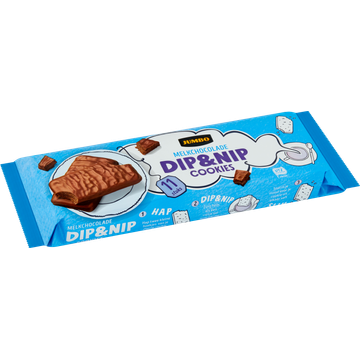 Jumbo Dip&Nip Cookies Melkchocolade 11 Stuks 200 g bestellen? | Jumbo