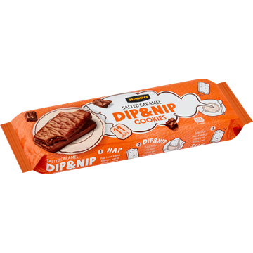 Jumbo Dip&Nip Cookies Salted Caramel 11 Stuks 200 g bestellen? | Jumbo