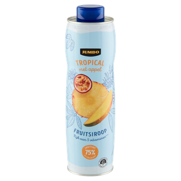 Jumbo Fruitsiroop Tropical met Appel 750 ml bestellen? | Jumbo