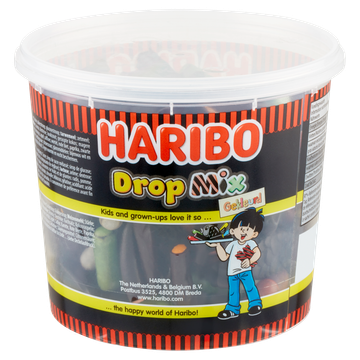 Haribo Dropmix Gekleurd 650 g bestellen? | Jumbo
