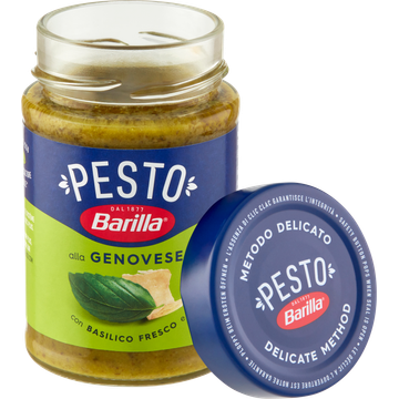 Barilla Pesto alla Genovese con Basilico Fresco 190 g bestellen? | Jumbo