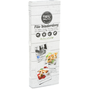 Easy Bakery Filo Bladerdeeg 10 x 22,5 g bestellen? | Jumbo
