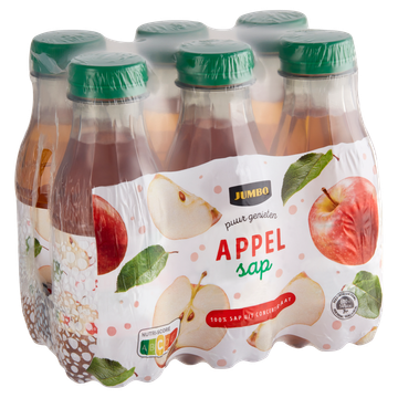 Jumbo Appelsap - Fles - 6 x 330 ML bestellen? | Jumbo