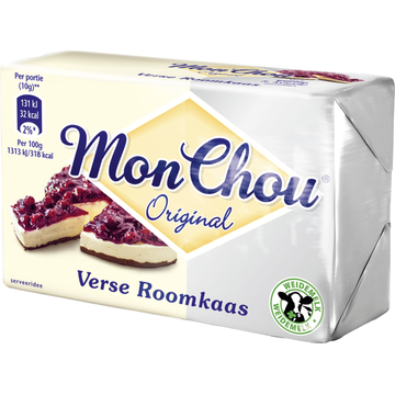 MonChou Original Verse Roomkaas 100 g bestellen? | Jumbo