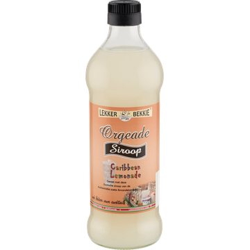 Lekker Bekkie Orgeade Siroop Caribbean Lemonade 500 ml bestellen? | Jumbo