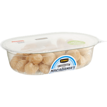 Jumbo Ongezouten Macadamia's 90 g bestellen? | Jumbo