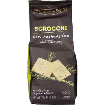 Laurieri Scrocchi with Rosemary 175 g bestellen? | Jumbo