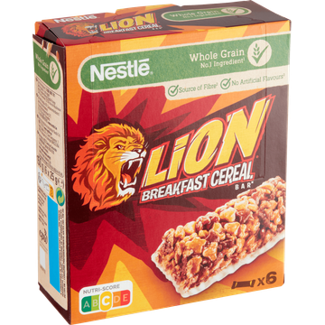 Lion Breakfast Cereal Bar 6 x 25 g bestellen? | Jumbo