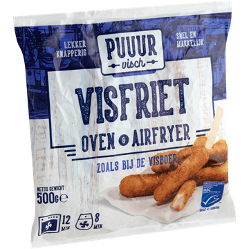 Puuur Visch Visfriet Oven & Airfryer 500 g bestellen? | Jumbo