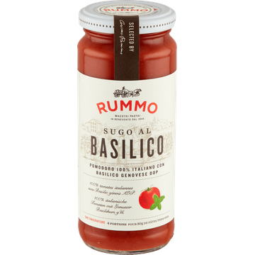 Rummo Sugo Al Basilico 340 g bestellen? | Jumbo