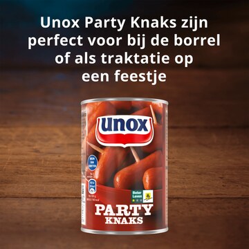 Unox Knakworst Party Knaks 400 g bestellen? | Jumbo