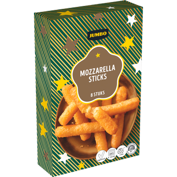 Jumbo Mozzarella Sticks 8 Stuks 240 g bestellen? | Jumbo