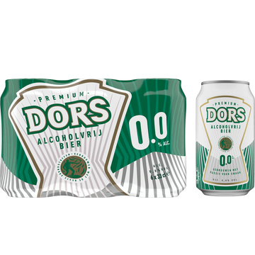 Dors - Alcoholvrij Bier 0.0% - Blik - 6 x 330 ML bestellen? | Jumbo