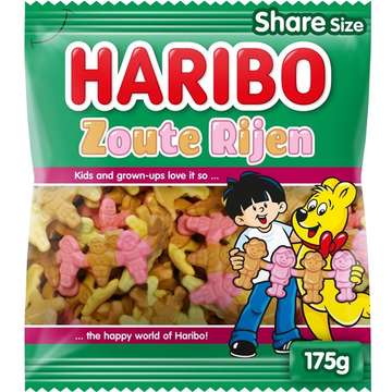 Haribo Zoute Rijen 175 g bestellen? | Jumbo