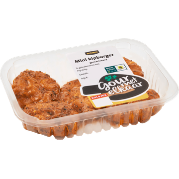 Jumbo Mini Kipburger Gemarineerd 140 g bestellen? | Jumbo