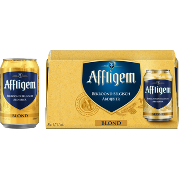 Affligem Blond Bier Blik 6 x 330ml bestellen? | Jumbo