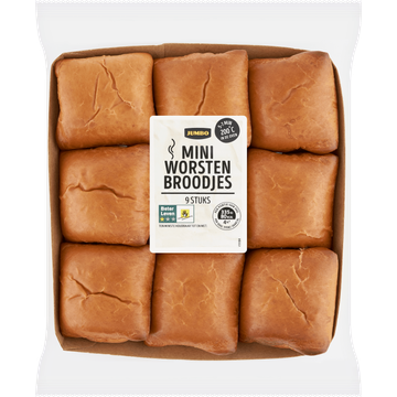 Jumbo - Mini Worstenbroodjes - 9 Stuks bestellen? | Jumbo