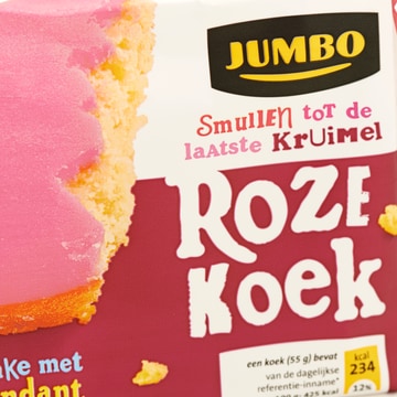 Jumbo Roze Koek 4 x 55 g bestellen? | Jumbo