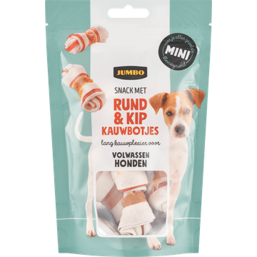 Jumbo Snack met Rund & Kip Kauwbotjes 70 g bestellen? | Jumbo