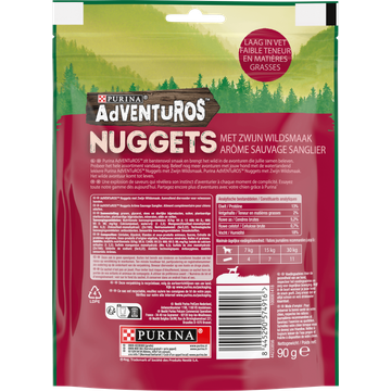 AdVENTuROS Nuggets Hondensnacks Rijk aan Wildzwijn bestellen? | Jumbo