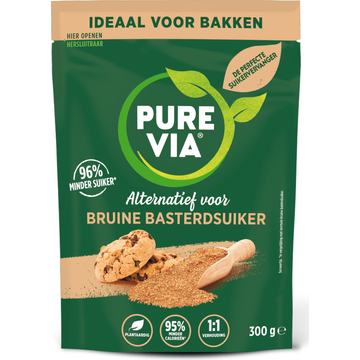 Pure Via Alternatief voor Bruine Basterdsuiker 300 g bestellen? | Jumbo