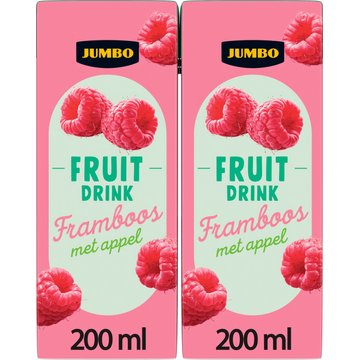 Jumbo Fruitdrink Framboos met Appel 10 x 200ML bestellen? | Jumbo
