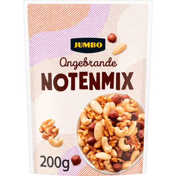 Jumbo Notenmix Ongezouten 200 g bestellen? | Jumbo