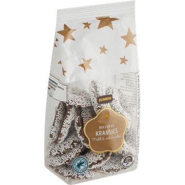 Jumbo Massieve Kransjes Melk & Wit Musket 175 g bestellen? | Jumbo