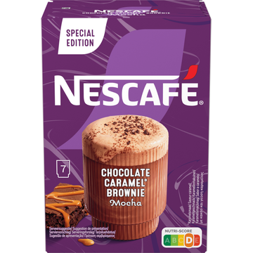 Nescafé Gold Chocolate Caramel Brownie Mocha Limited Edition - 6 x7 ...