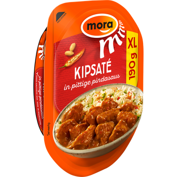 Mora Kipsaté in Pittige Pindasaus XL 190 g bestellen? | Jumbo