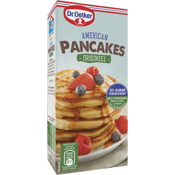 Dr. Oetker American Pancakes Origineel Pannenkoekenmix 300g bestellen ...