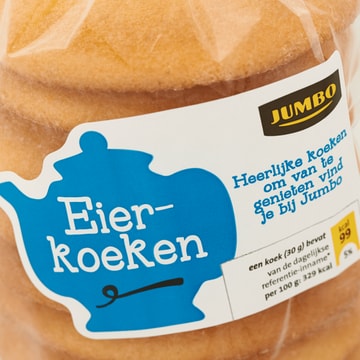 Jumbo Eierkoeken 10 Stuks bestellen? | Jumbo