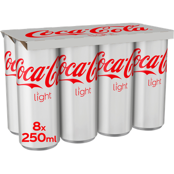 Coca-Cola Light 8 x 250 ml bestellen? | Jumbo