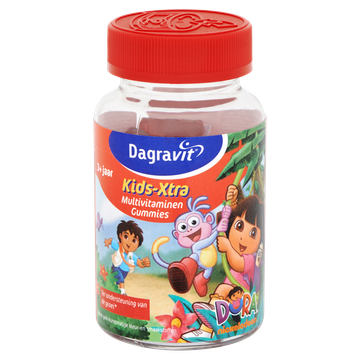 Dagravit Dora Kids-Xtra multivitaminen gummies, 60 stuks bestellen ...